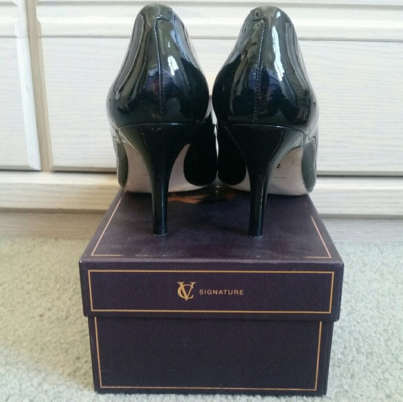 Vince Camuto | Shoes | Vc Signature Peeptoe Patent Pumps | Poshmark